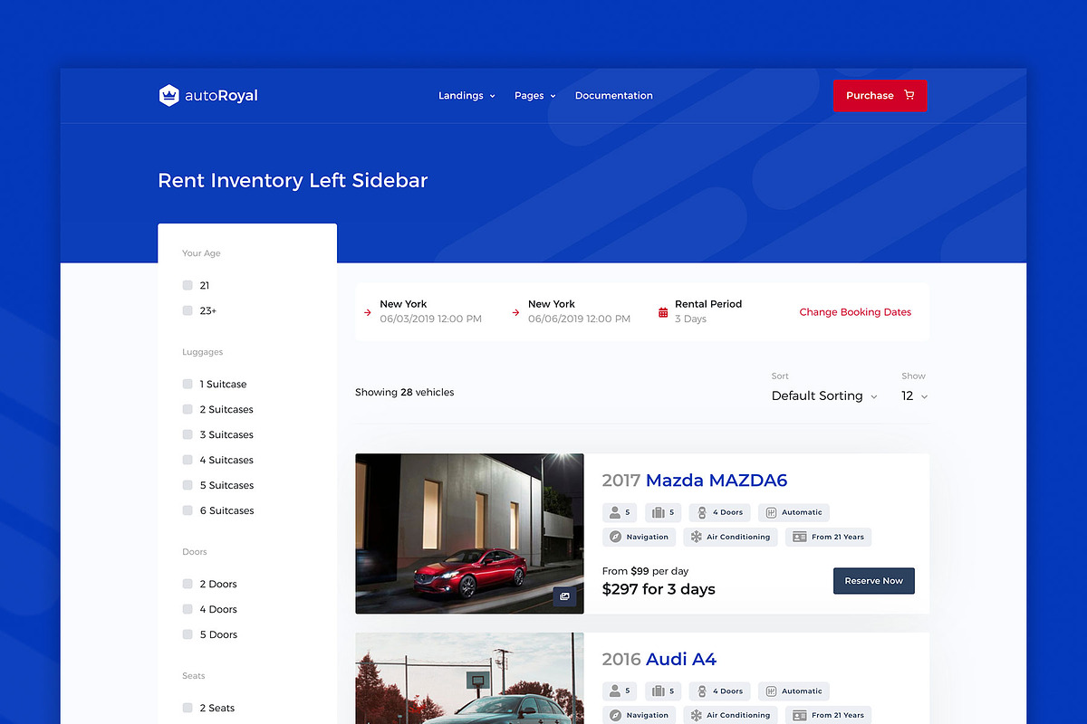 autoRoyal - Automotive HTML Template, a Bootstrap Template by ...