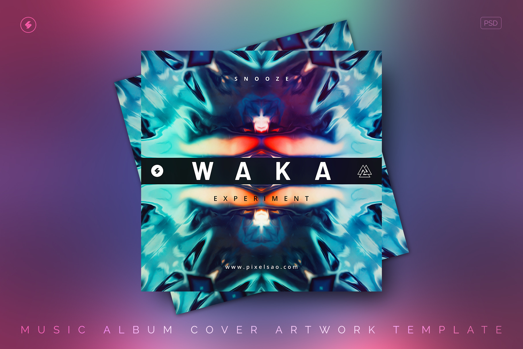 Psytrance Music Album Cover Artwork