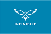 Infinity Bird Logo, a Branding & Logo Template by yopie