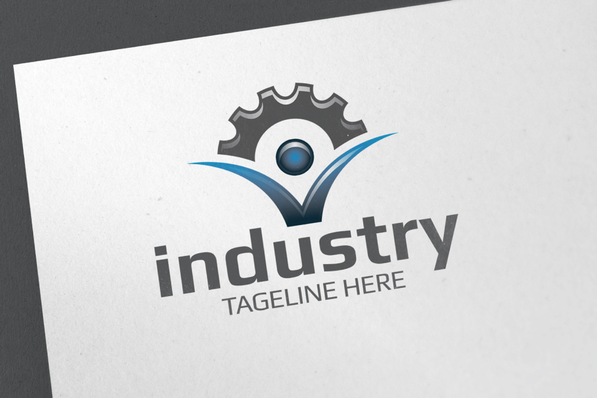 Industry Logo, a Branding & Logo Template by emotions76