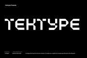 Tektype, a Font by Arkitype