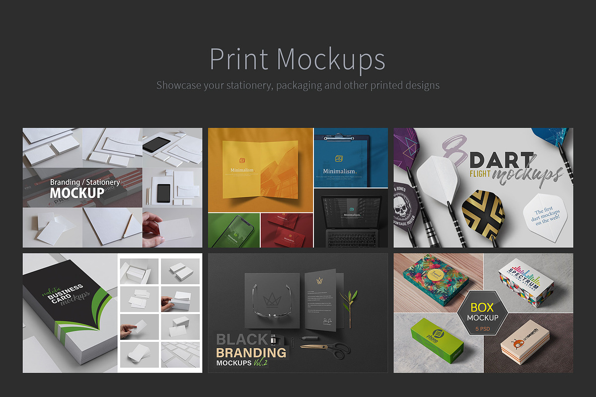 All Mockups Bundle, a Books & Magazine Mockup by h3design