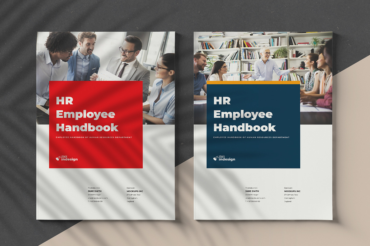 HR / Employee Handbook, a Brochure Template by StockInDesign | Creative ...