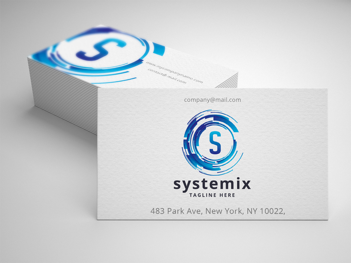 Systemix Letter S Logo, a Branding & Logo Template by Design_Planet