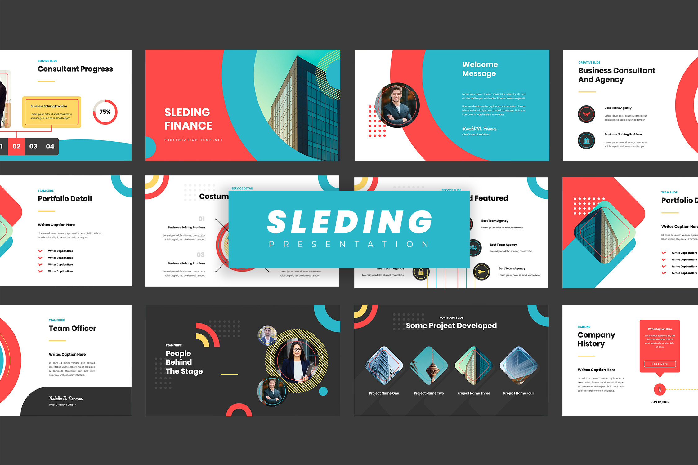 Consola - Presentation Template, a Presentation Template by TMint Creative