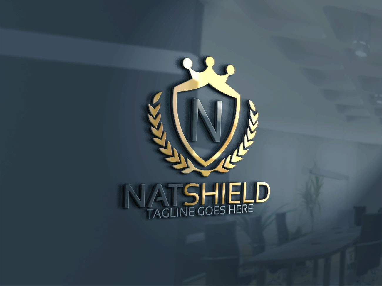 Nat Shield Logo, a Branding & Logo Template by Josuf Media