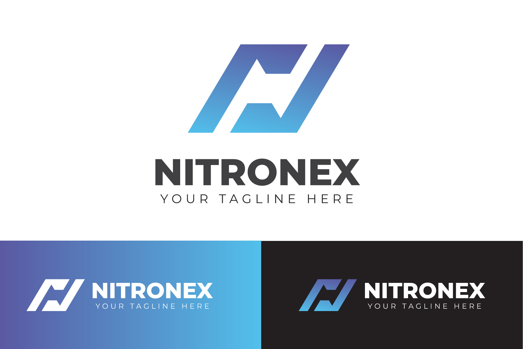 Nitro - Letter N Logo | Branding & Logo Templates ~ Creative Market