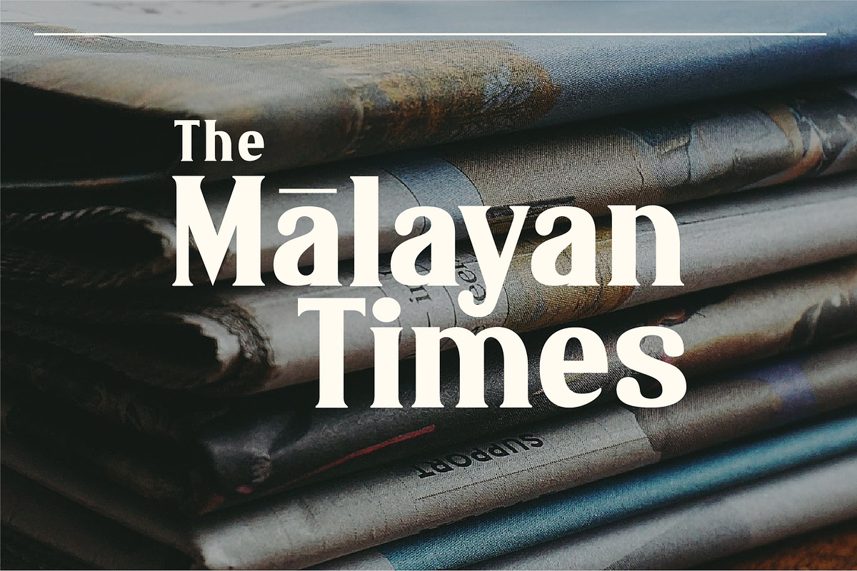 Malaya - A Classic Serif Font, a Serif Font by Wilsonkjc