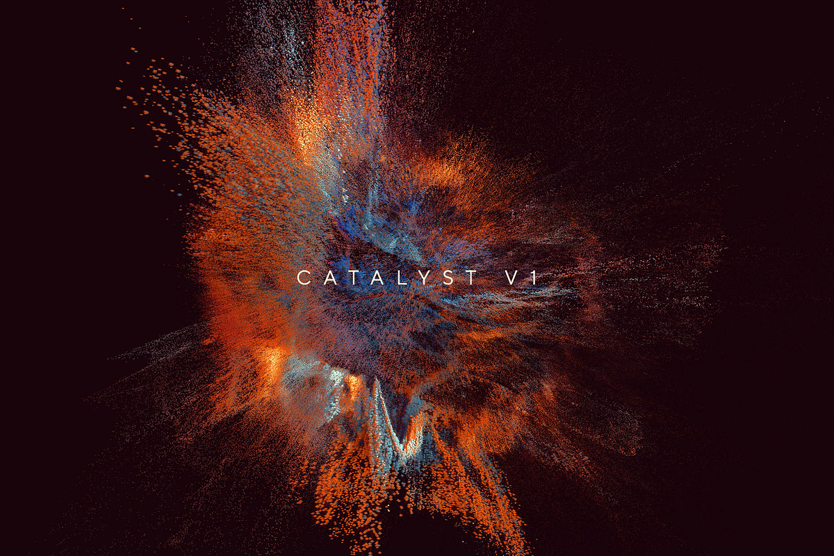 Catalyst v1: Explosive Textures, a Texture Graphic by RuleByArt