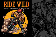 Ride Wild | Illustrations ~ Creative Market