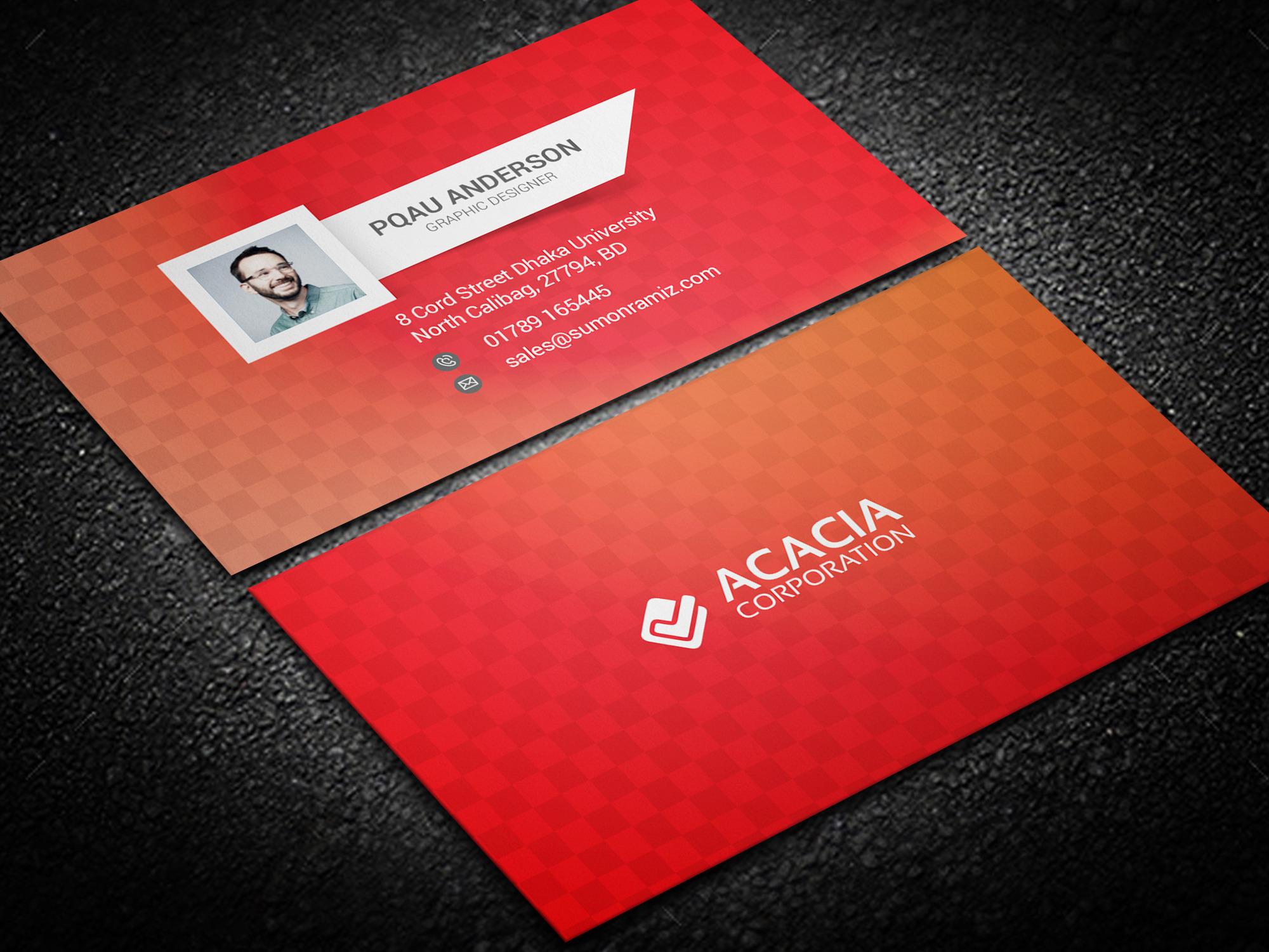 Aj Business Card, a Business Card Template by DesignGhar