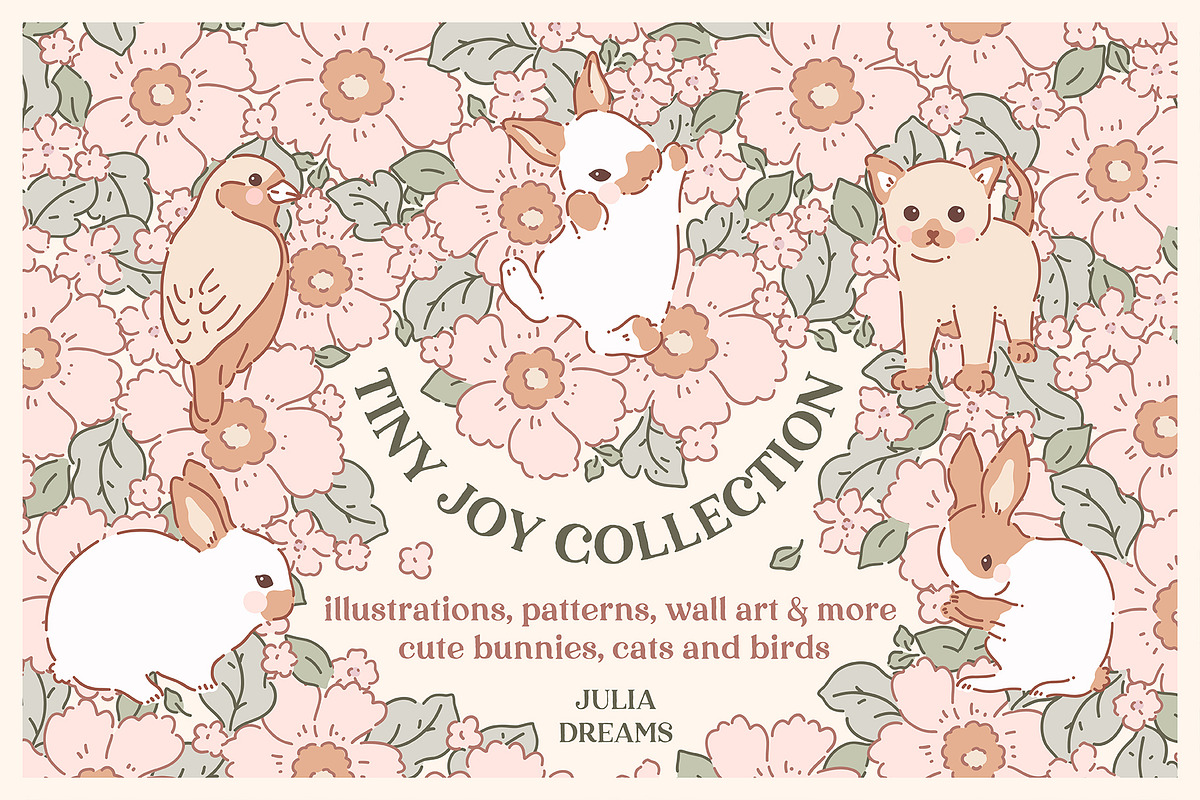Tiny Joy Collection Kawaii Cute Bunny