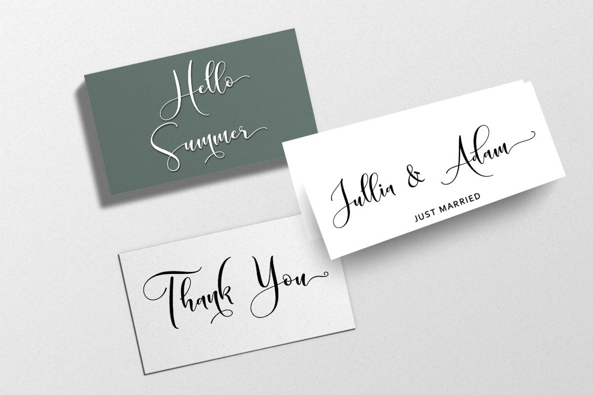 Mandevilla Script, a Script Font by Zane Studio