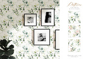 Watercolor Blush Floral Alphabet Set, a Decorative Illustration by ...