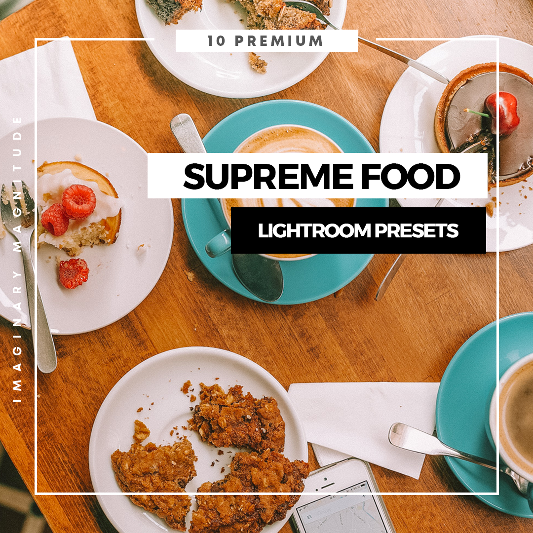 Supreme Food Lightroom Presets, an Action Add-On by I & M Lightroom ...