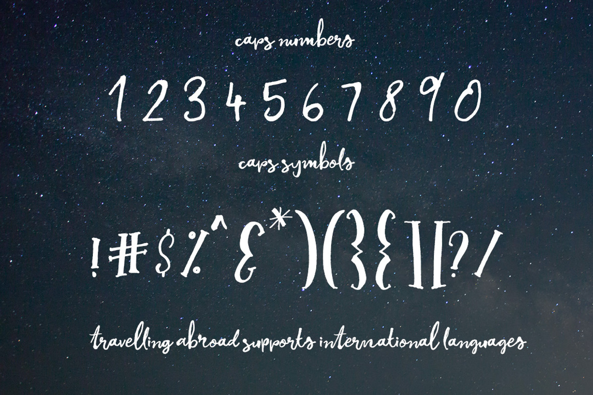 Travelling Abroad Font Duo, a Script Font by Creativeqube Design