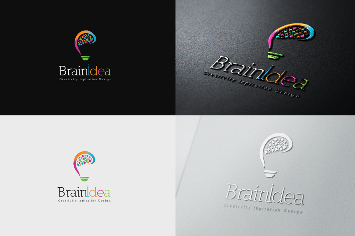 Brain Idea Logo, a Branding & Logo Template by AlfianBrand