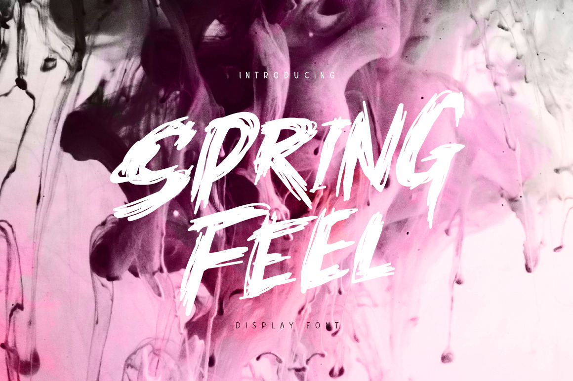 Springfeel, a Font by chekart