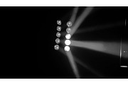 LED spotlight with purple beams, a Background Graphic by Media Whale Stock