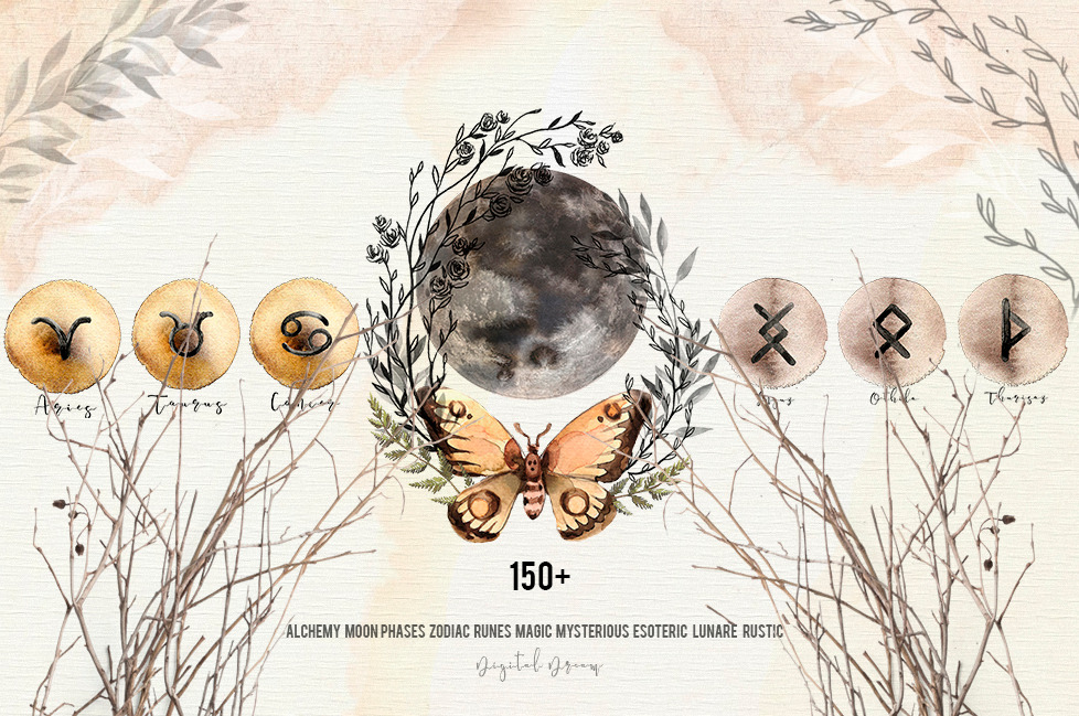 MOON MAGIC, an Illustration by DigitalDream