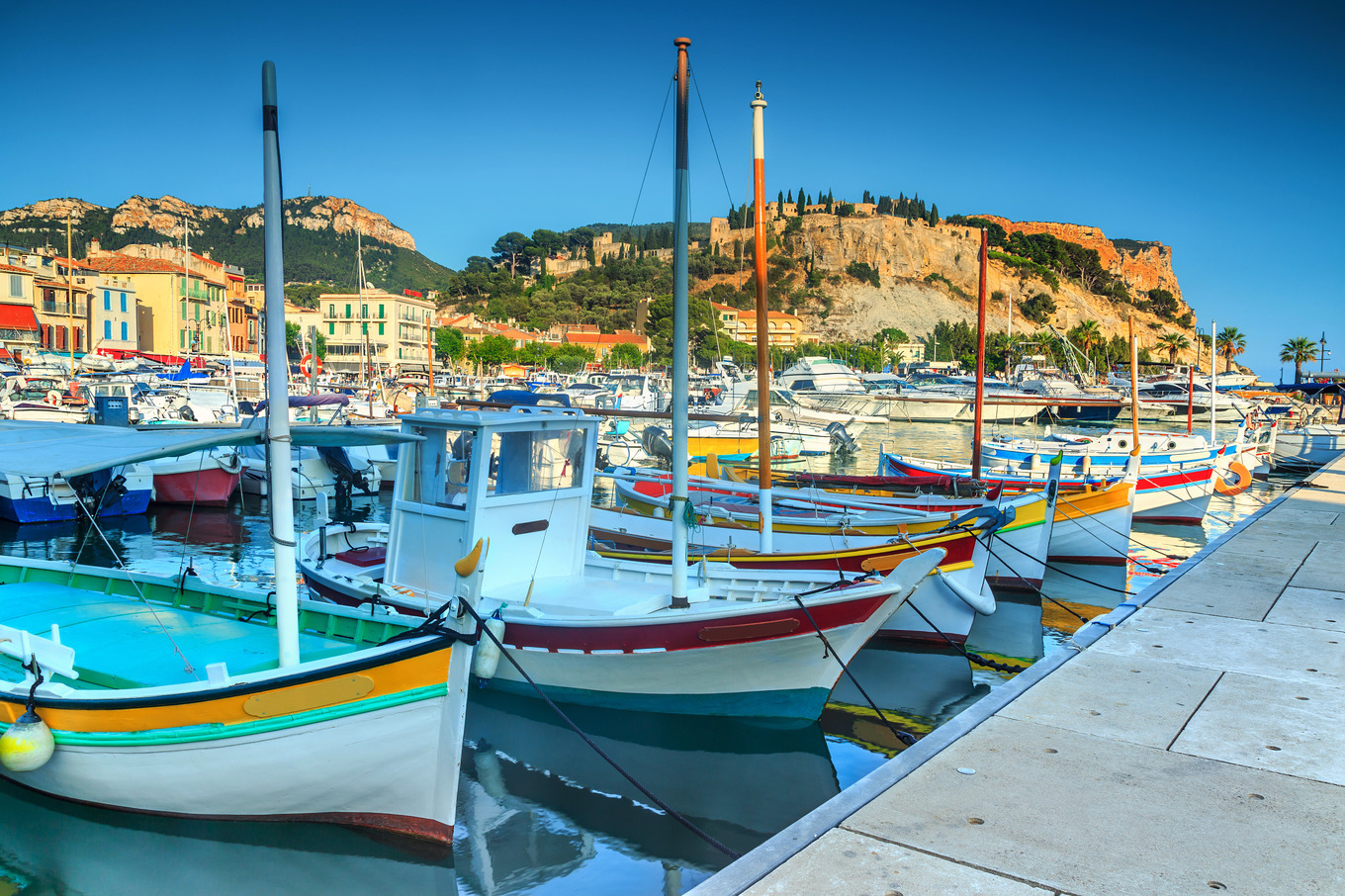 Spectacular harbor in Cassis,France, a Transportation Photo by Alpine ...