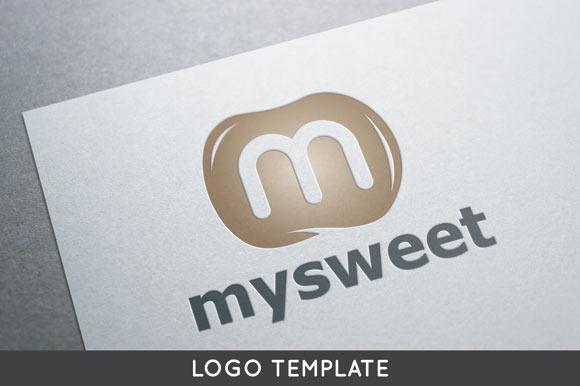 MySweet Logo, a Branding & Logo Template by Heavtryq Design
