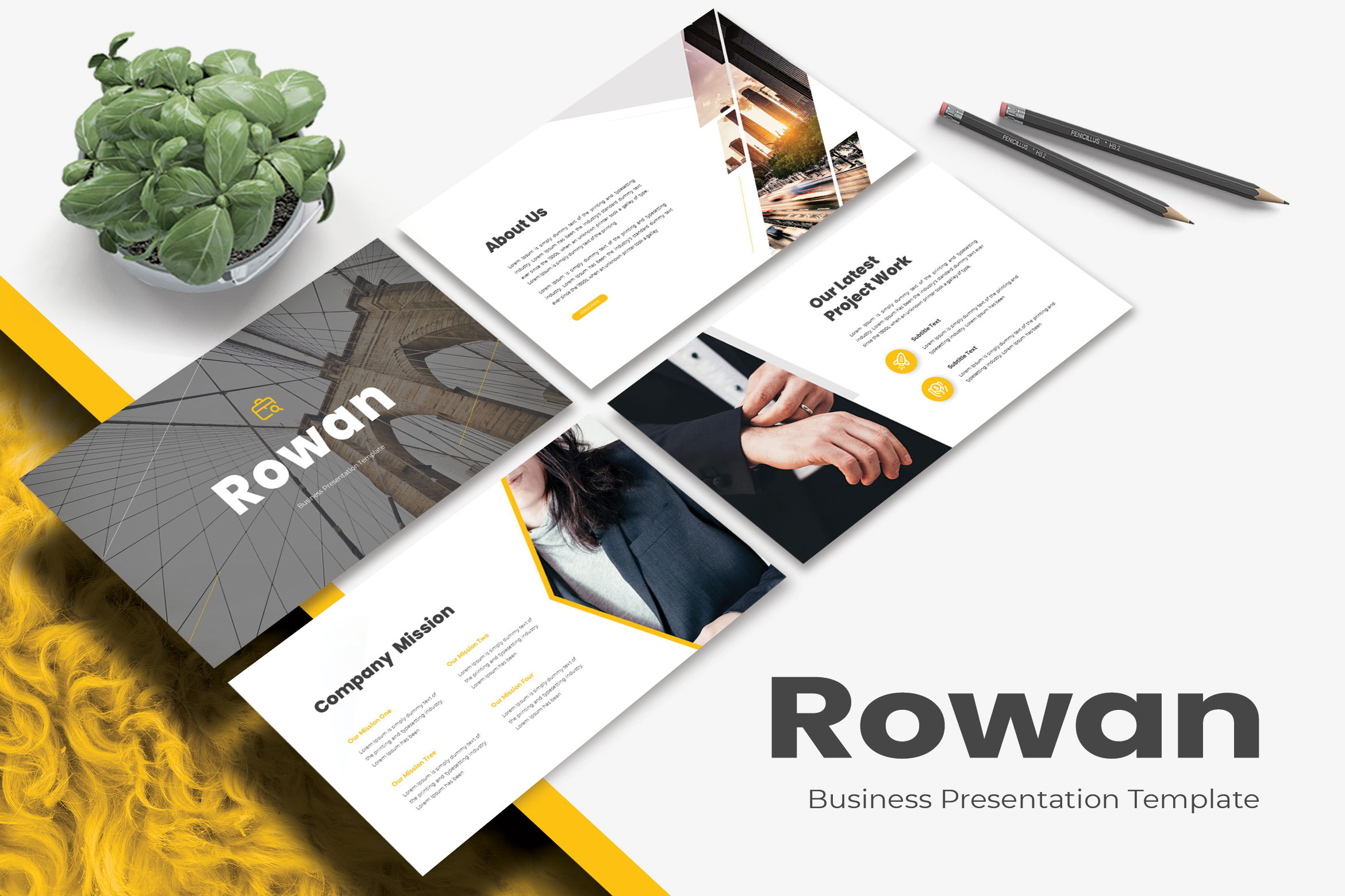 ROWAN PPTX-Keynote-G.Slide | Creative Market