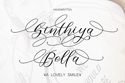 Bettha Bottle, a Script Font by Deniz86