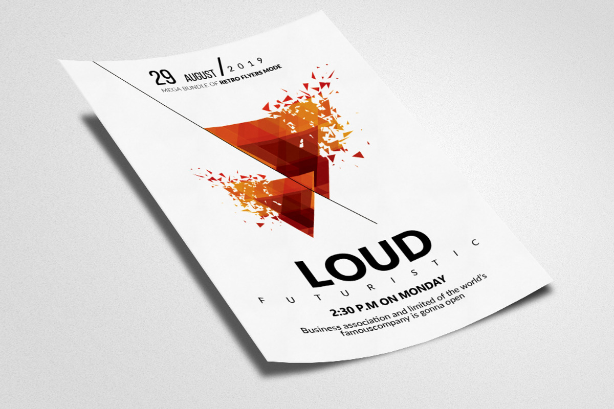 Loud Party Flyer Templates, a Flyer Template by Business Flyers