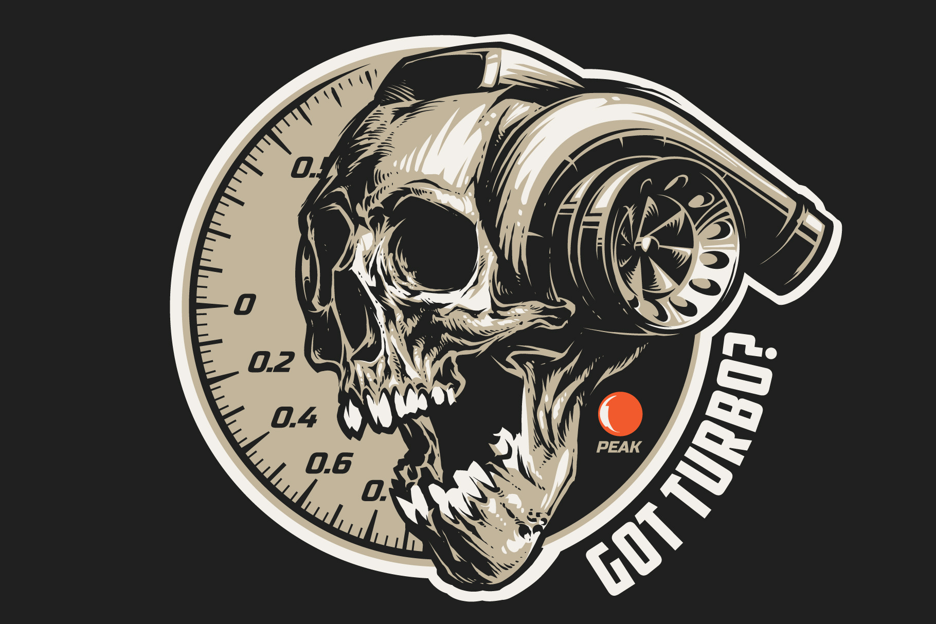 Turbo Skull | Creative Market