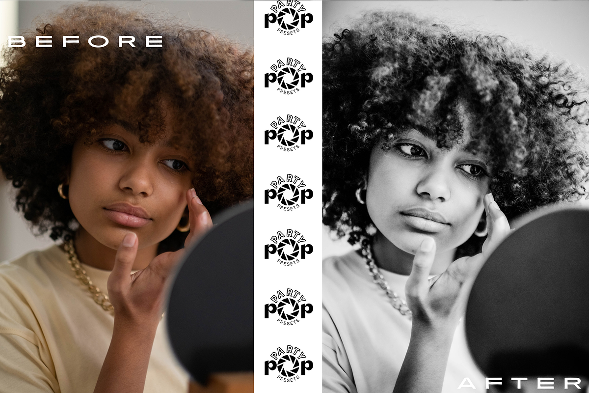 5 Black and White Influencer Presets