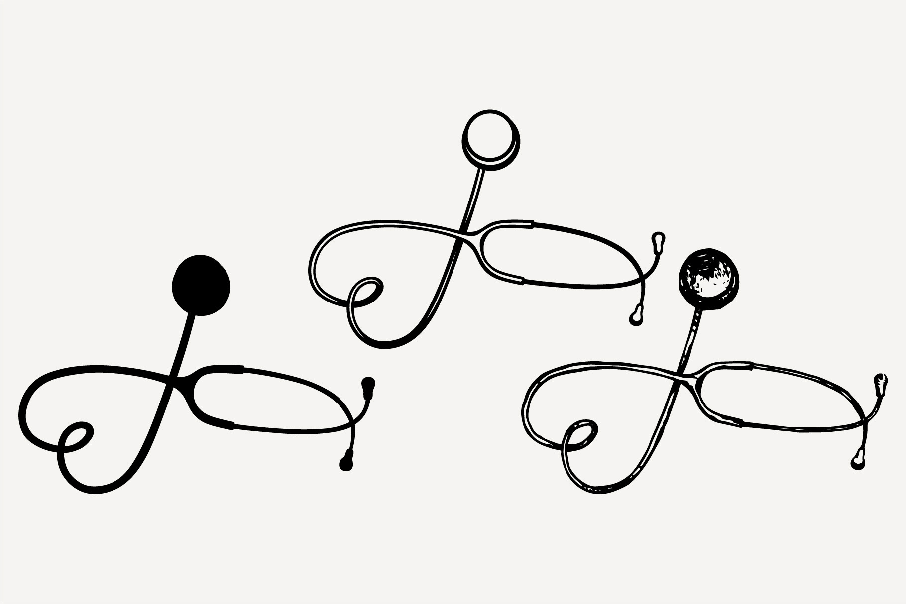 stethoscope vector SVG PNG DXF, an Object Graphic by FileVectorSVG