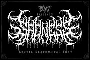 Sadness Black Metal Font, a Blackletter Font by Blackmetalfont | black ...