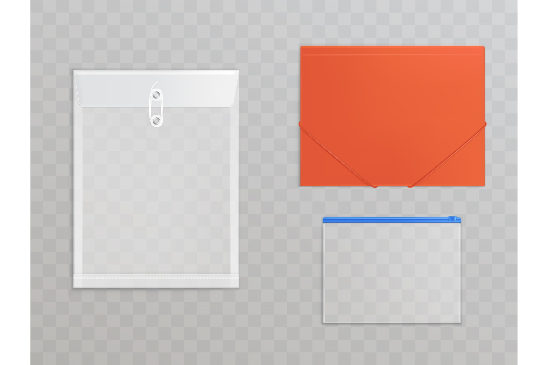 Vector transparent plastic files -, an Object Graphic by BCP.group