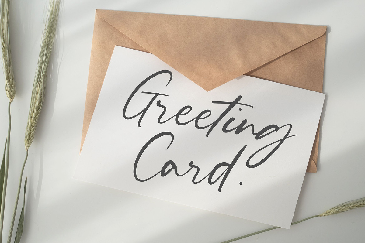 Winter Sunrise - Calligraphy Font | Creative Market