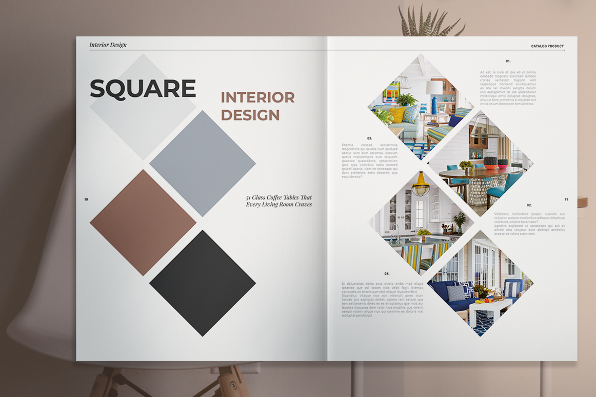 Interior Design Product Catalog, a Brochure Template by Boris Cupac