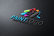 Paint Logo, a Branding & Logo Template by Josuf Media | Creative Market