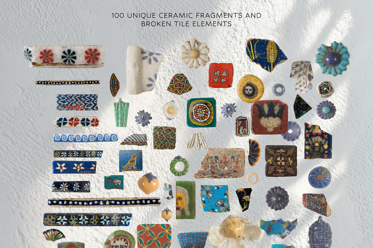 Ceramic Textures & Tile Fragments