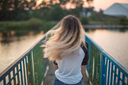 Girl with floating hair, a Person Photo by Andriy Photography