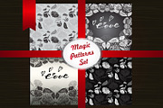 Magic Floral Patterns Set, Vector Ar | Graphic Patterns ~ Creative Market