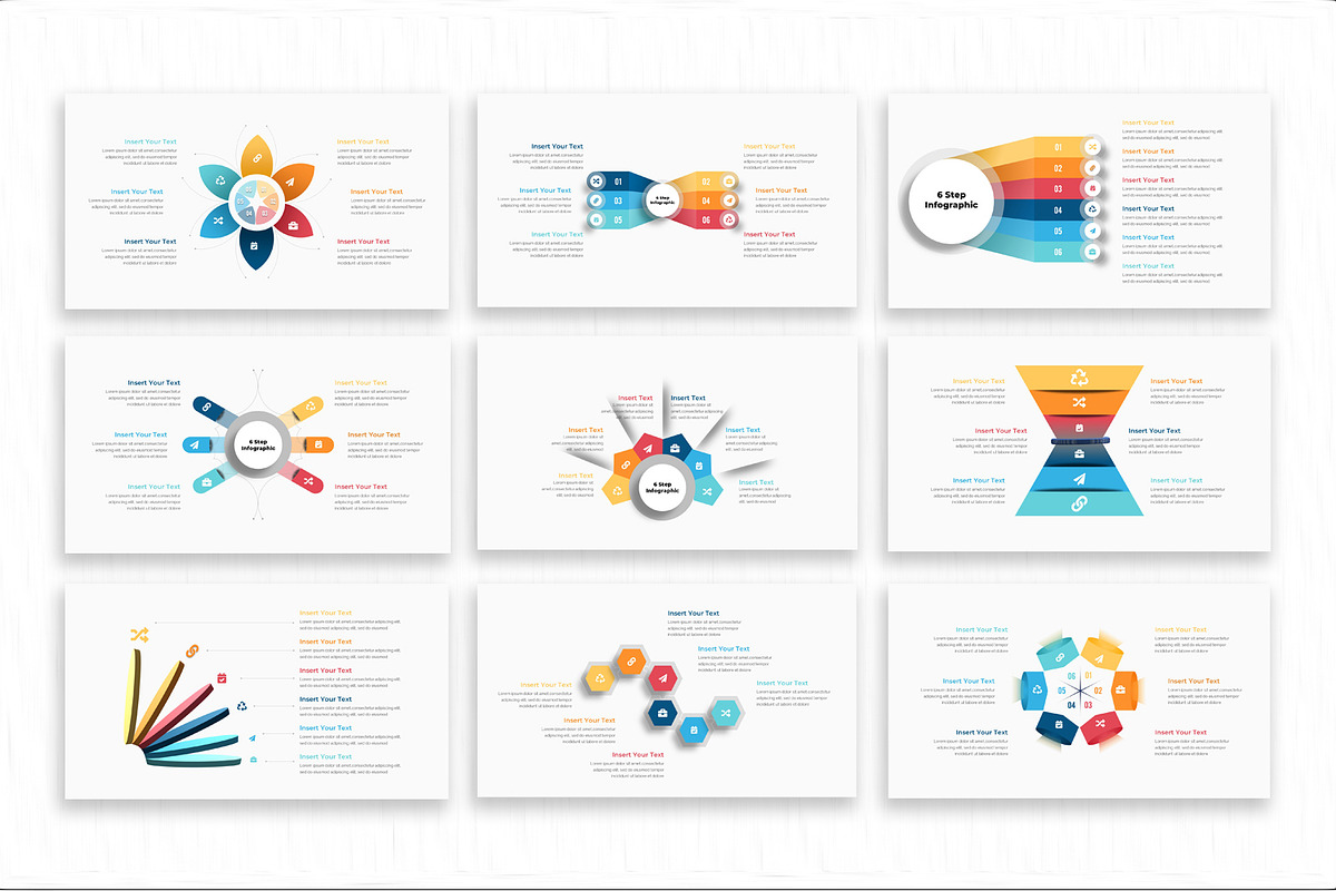 Six Step Infographic Presentation