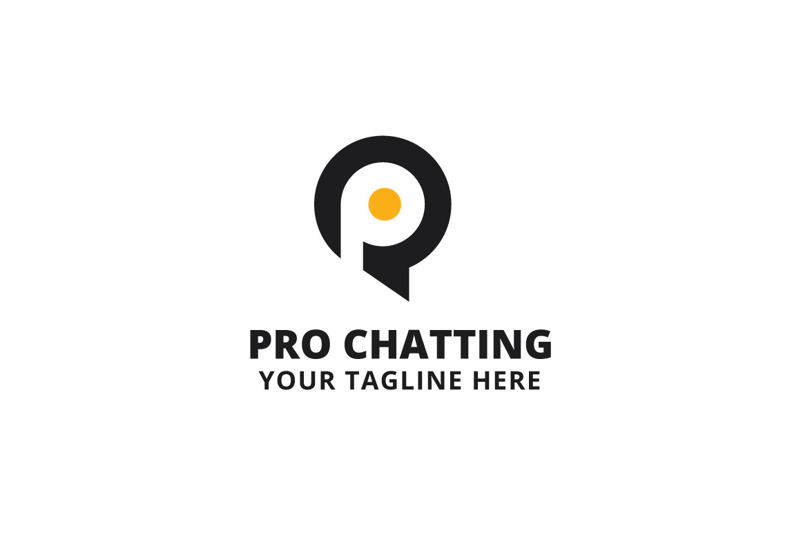 Pro Chatting Logo Template, a Branding & Logo Template by Logo20
