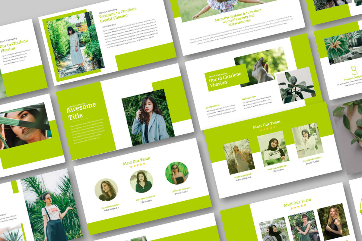 Charlene Google Slides Template, a Presentation Template by nyilstudio