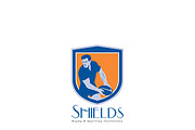 Shield Rugby Sports Logo, a Branding & Logo Template by patrimonio