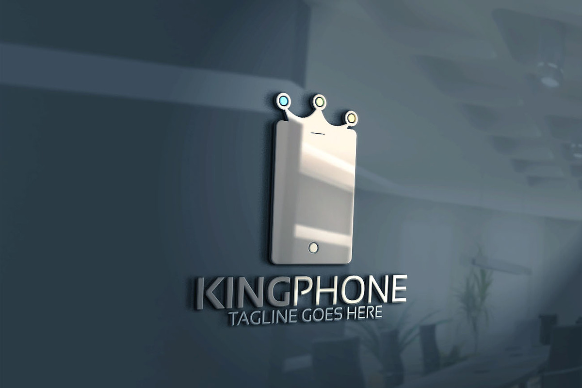 Phone King Logo, a Branding & Logo Template by Josuf Media