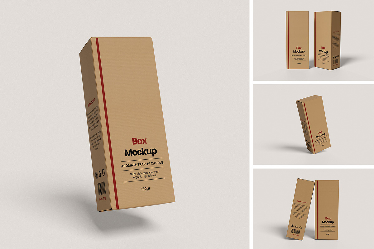 High Quality Box Mockup, an Advertising Mockup by swsi-studio