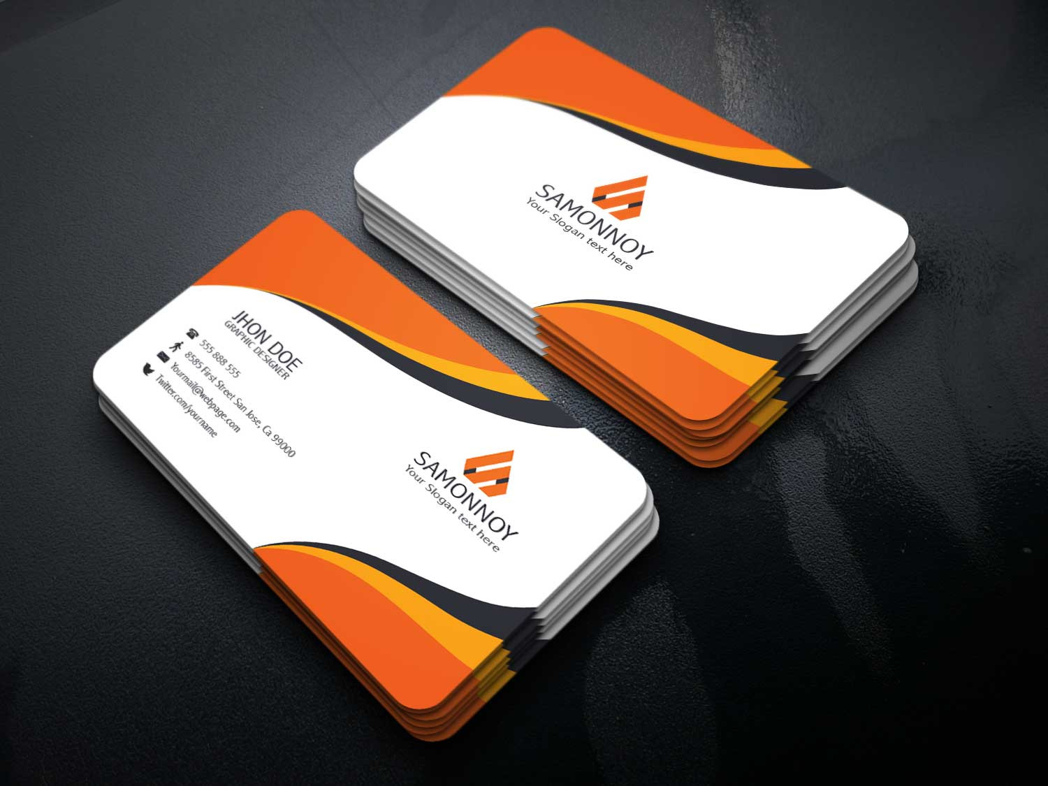 Business Cards, a Business Card Template by Design_Creator