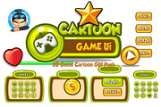 Cartoon Game Ui Set 05, an Illustration by DionArtworks