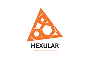 Hexular Logo, a Branding & Logo Template by MLJ studios