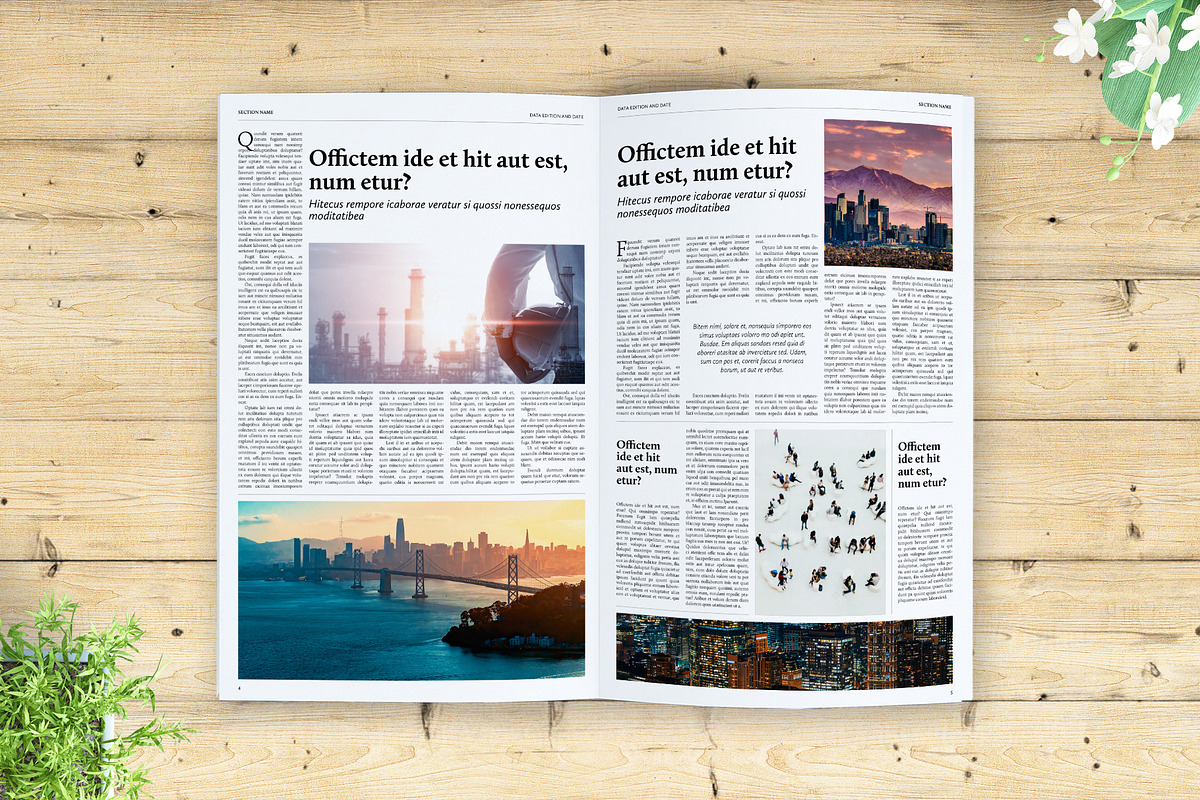 Old and Classic Tabloid Newspaper, a Magazine Template by McLittle Stock